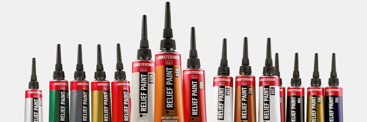 Relief paint | The highest quality 3D paint | Royal Talens